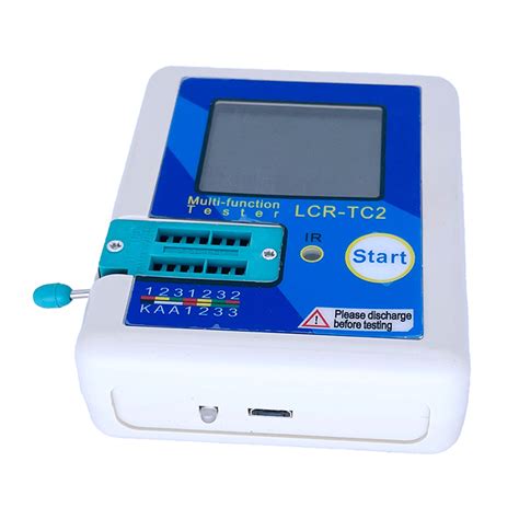 LCR-TC2 Transistor Tester Diode Triode Capacitance Meter V2. Multimeter ...