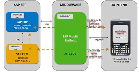 SAP Direct Store Delivery Solution complète basée sur les ventes et