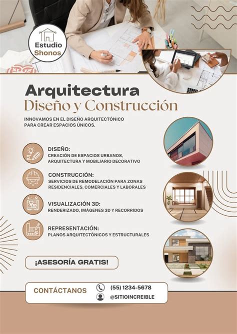 Plantillas Para Flyer De Arquitectura Canva