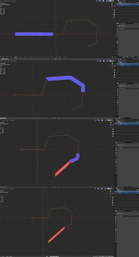 Modifiers Mesh Inverts Its Normals Along A Curve Blender Stack Exchange