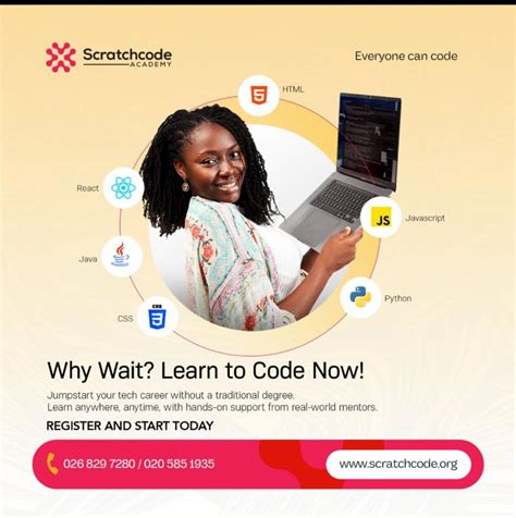 Ghanaian Tech Start Up Scratchcode Academy Paving The Way For Aspiring Scratchcode Academy