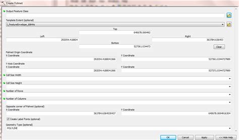 Solved Create Fishnet With Row Iterator Why Does Extent Esri