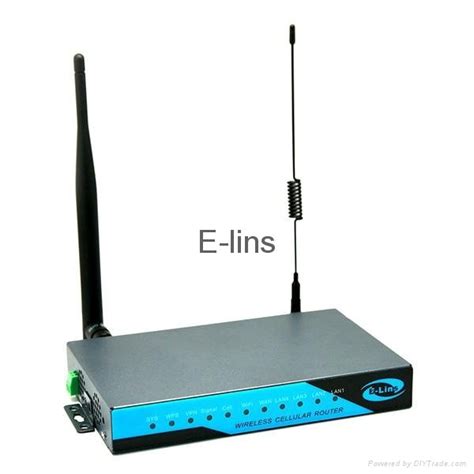 E Lins Industrial LTE 4G Router H820 Sim Card Slot WiFi GPS VPN E