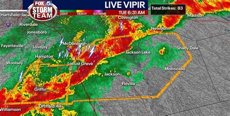Severe Thunderstorm Warning Dernamichaela