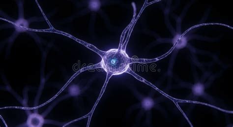 Microscopic Neuron Network 3d Neural Pathways Complex Neural Network Intricate Connections 3d