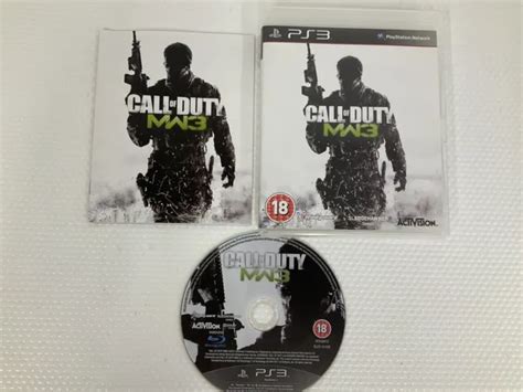 Jeu Call Of Duty Mw3 Modern Warfare 3 Ps3 Playstation 3 Eur 7 27