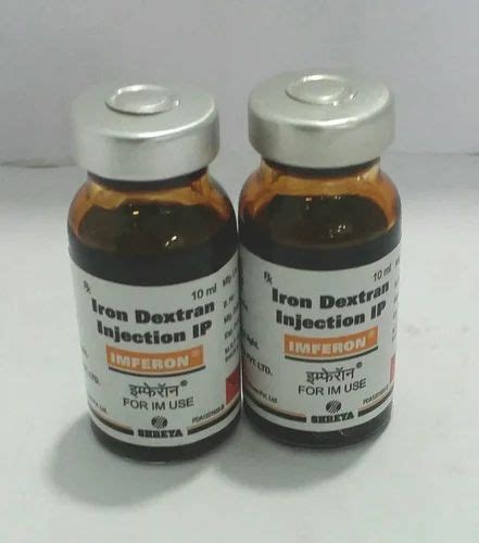 Iron Dextran Injection Imferon At ₹ 166piece Anaemia Medicine In