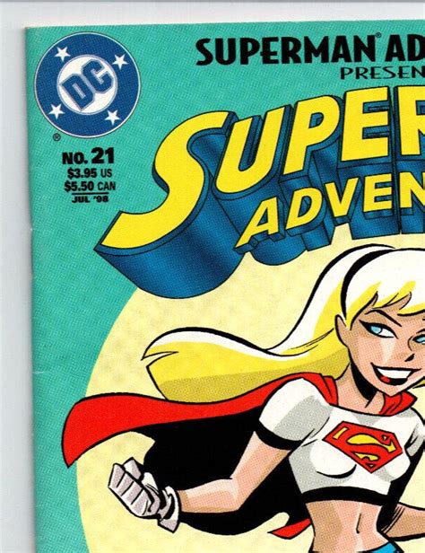 Superman Adventures 21 1st Animated Series Supergirl Bruce Timm
