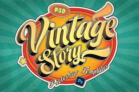 retro vintage text effects filtergrade