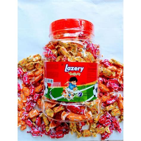 Jual Grosir Permen Lazery Toples Rasa Buah Isi 200 Butir Shopee