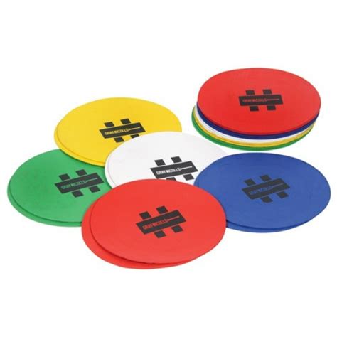 Rubber Marker Disks Set Of 6 Morkel Sport