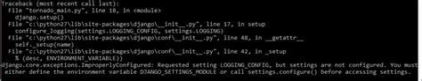 Python Couldnt Run Tornado Server In Windows Stack Overflow