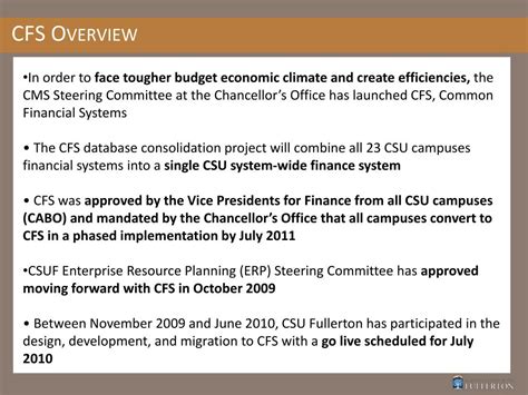 PPT Common Financial System CFS Overview PowerPoint Presentation Free Download ID