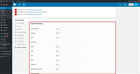 Show Hide Post Meta Data Pofo Documentation