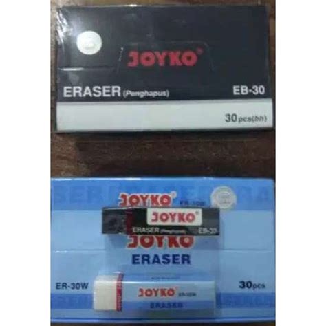 Jual Penghapus Sedang Joyko Er 30 Satuan Eraser Hapusan Shopee