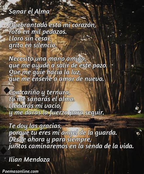 Cinco Mejores Poemas Para Sanar El Alma Poemas Online