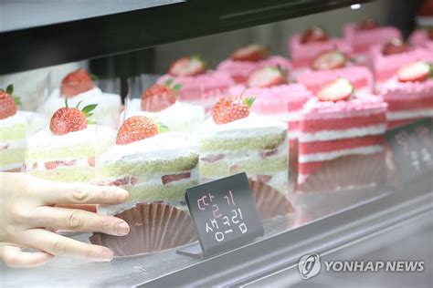 눈이 즐거운 딸기 디저트 연합뉴스