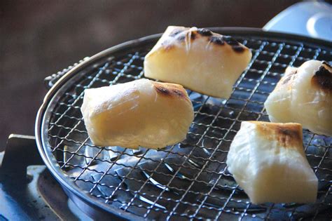 Japanese Grilled Mochi Recipe Yujinizakaya Com Sg