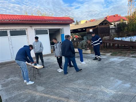 Tinerii din ONG ICAR Costești alături de Primăria și Liceul Tehnologic