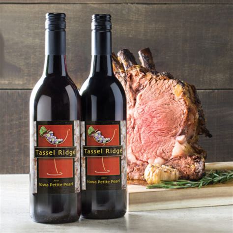 Tassel Ridge® Grilled Rib Roast Tassel Ridge Winery Iowa Winery And
