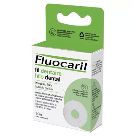 Fluocaril Dental Floss Infused With Fluoride Citypara