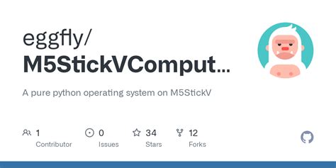 GitHub Eggfly M5StickVComputer A Pure Python Operating System On