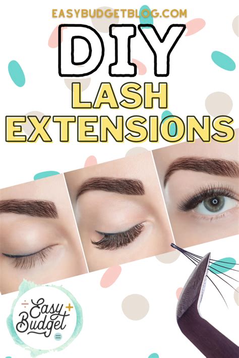 I Tried DIY Lash Extensions For A Month Easy Budget