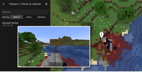 BlueMap Sign Markers Minecraft Mod