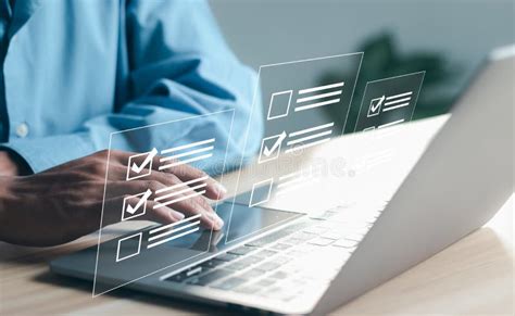 Questionnaire With Checkboxes Stock Image Image Of Criticism Events 266972813