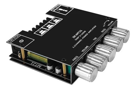 Zk mt Estéreo Placa Amplificador Bluetooth w Rms Parcelamento sem juros
