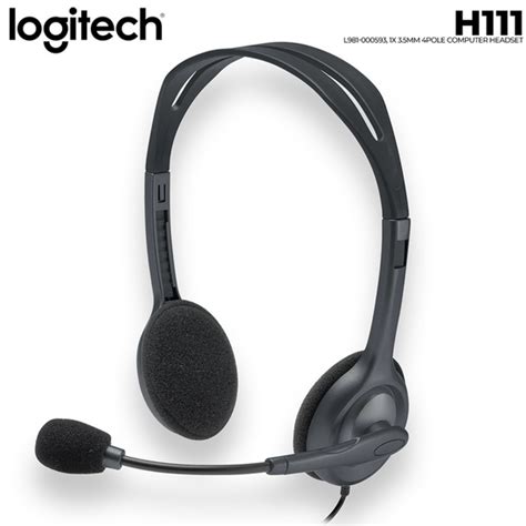 ყურსასმენი Logitech H111 Yursasmeni