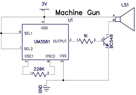 Siren Generator Using IC UM3561