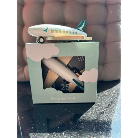 全新 國泰航空 Cathay Pacific 兒童玩具 木製 模型飛機 蝦皮購物