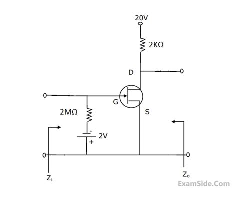 GATE ECE 2006 FET And MOSFET Question 12 Analog Circuits GATE ECE