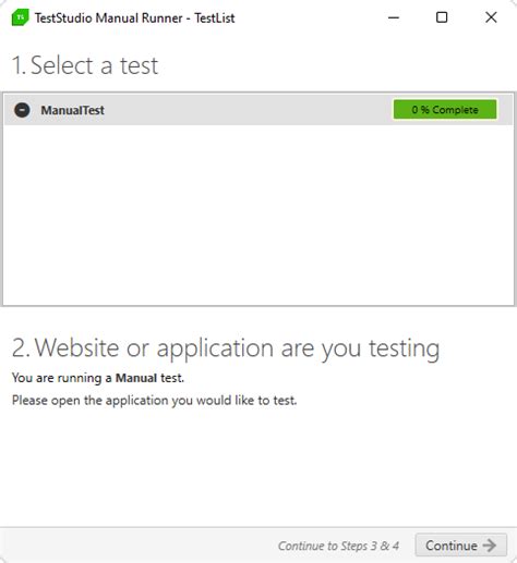 Test Lists In Test Studio Progress Test Studio