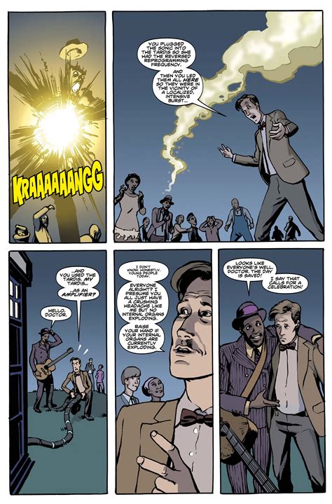 Read Online Doctor Who The Eleventh Doctor Comic Issue 3