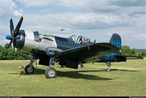 F AZEG Private Chance Vought F U Corsair Photo by Hervé CHAMPAIN ID Planespotters net