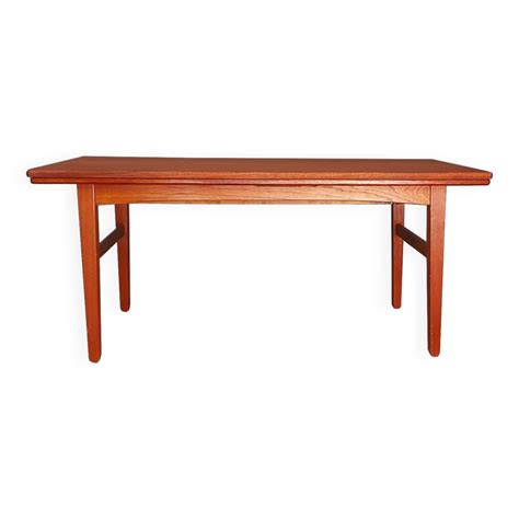 Table Basse Teck Design Danois Années 1960 Selency