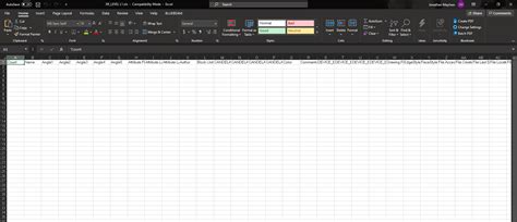 dynamic block properties won t show up in data extraction file