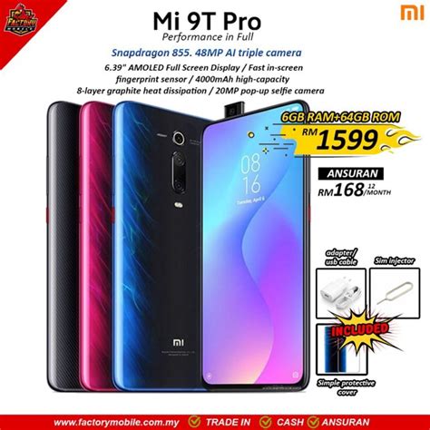 Xiaomi Mi9T Pro Malaysia Set | Shopee Malaysia
