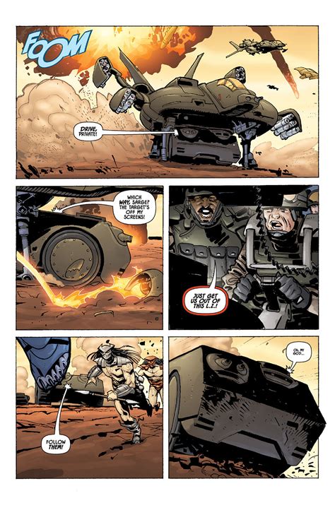 Read Online Aliens Vs Predator Three World War Comic Issue 4