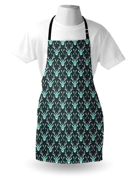 Durable Apron Bib Adjustable Neck For Cooking Ambesonne Ebay