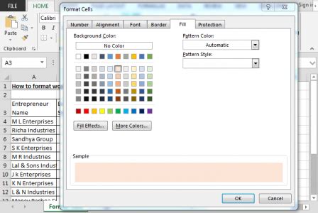 What Is Format Cells In Excel