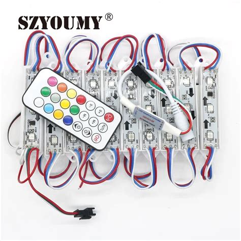 Szyoumy 3leds 5050 Smd Rgb Led Chasing Light Led Pixel Module