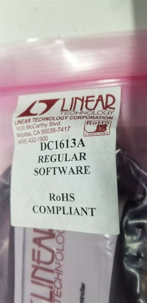 Linear Dc1613a Usb I2c Smbus Pmbus Controller Part Electro Extreme