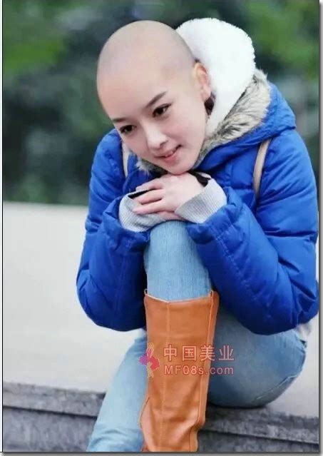 收藏的光头美女图片欣赏 16 光头 中国长发