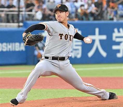 巨人・井上温大 力強いボールが魅力的な左腕 経験を積めば先発3本柱の一角に入る可能性も【荒木大輔のpitching Analysis】（週刊