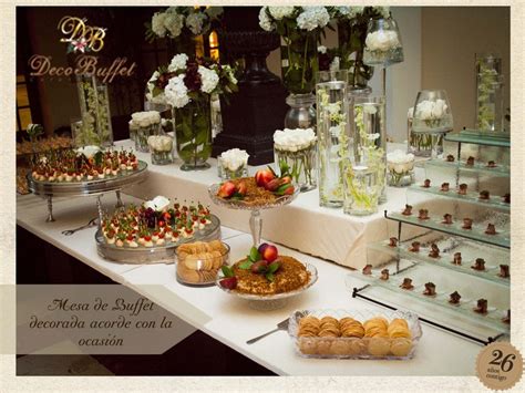 Mesas De Buffet Decorada Table Settings Buffet Table