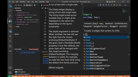 Flutter Scaffold Widget With Materialapp Widget By Codingsides Youtube