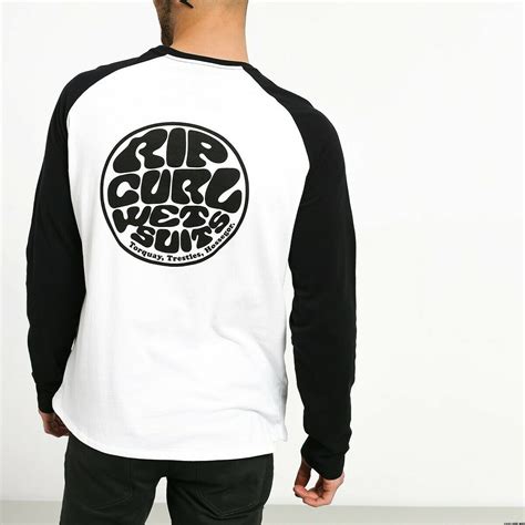 Rip Curl Original Raglan Long Sleeve Tee Mens Long Sleeve Shirts